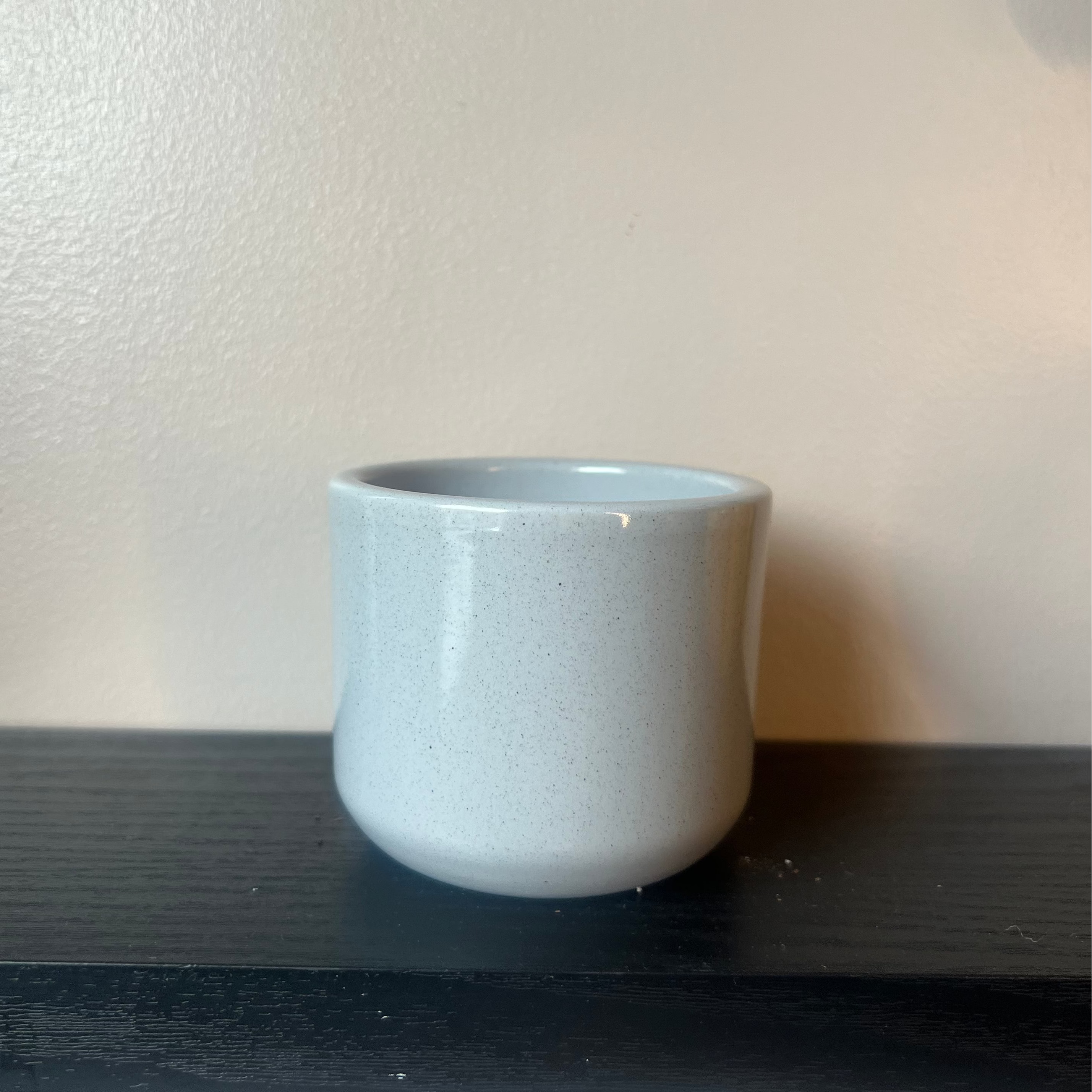 light grey mini Ceramic pot 7cm – Bigplantlad